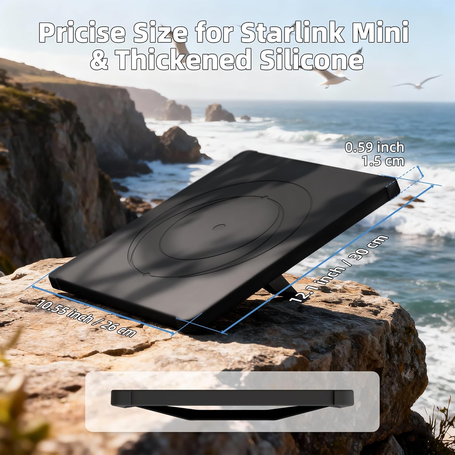 Silicone Hail Protector for Starlink Mini – CTmods